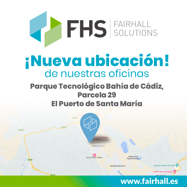 Nueva ubicación de las oficinas de FHS - Fairhall Solutions